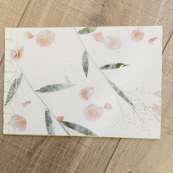 Hand Crafted | Art | Delicate Handmade Paper Notebook | Poshmark